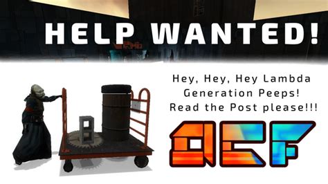 Hey There Lambda Generation Im Working On A Half Life M