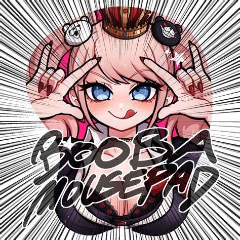 Booba Mousepad Junko Enoshima Sale Cactuskhee