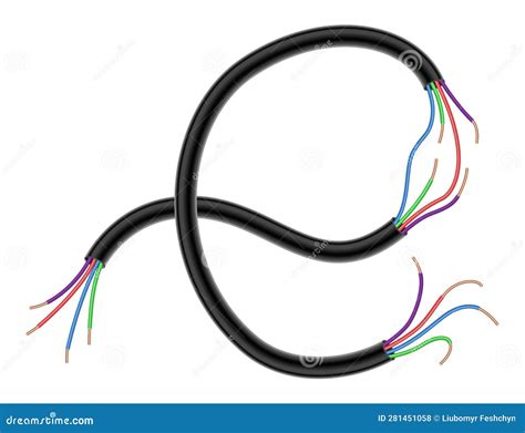 Electrical Copper Cable Electric Wire Connection Power Cable Power In
