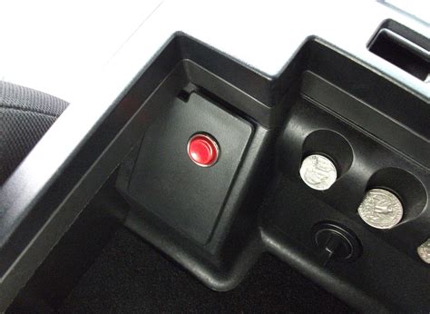 Mustang Center Console Mounted Trunk Release Button Kit 2005 2009