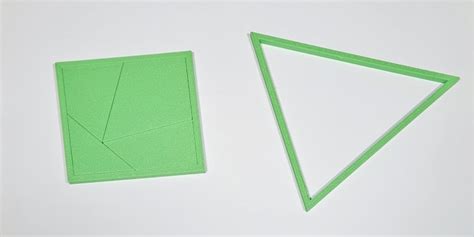 3d Printable Regular Polygon Dissection Puzzles