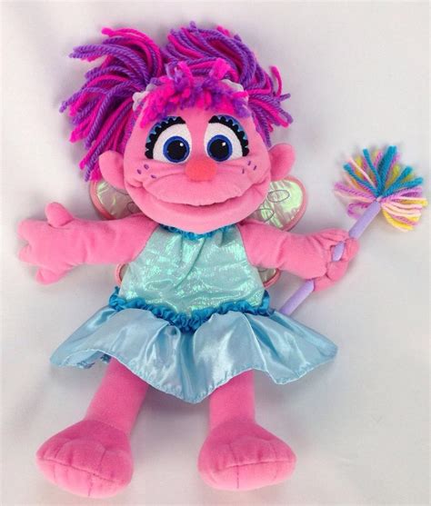Sesame Street Abby Cadabby Plush Hand Puppet 2010 Gund 12 Fairy 021020