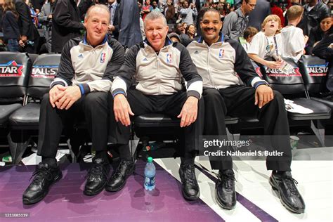 Nba Referees Kvin Fehr Bob Delaney And Bennie Adams Pose For A News Photo Getty Images