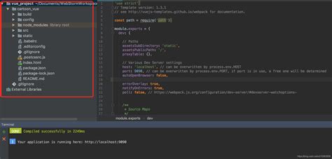 Webstorm下搭建webpackvue开发环境webstorm Webpack Csdn博客