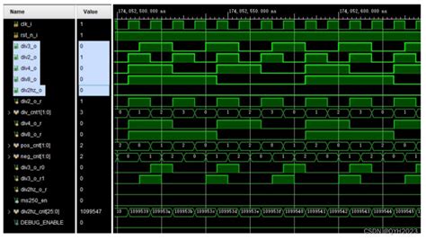 fpga 多路分频器实验 csdn博客