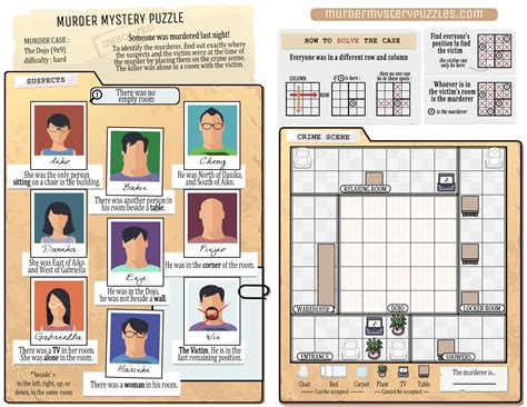 Murder Mystery Puzzles Puzzle Prime