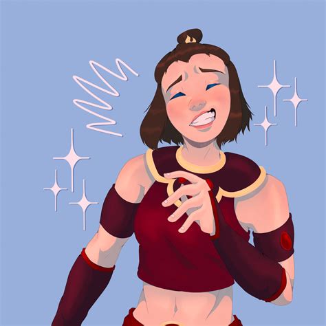 We Out Here Drawin — [id A Digital Illustration Of Suki From Avatar