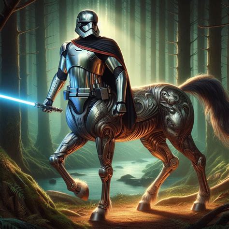 Captain Phasma Centaur Ai Generated By Joshuaecw21985 On Deviantart