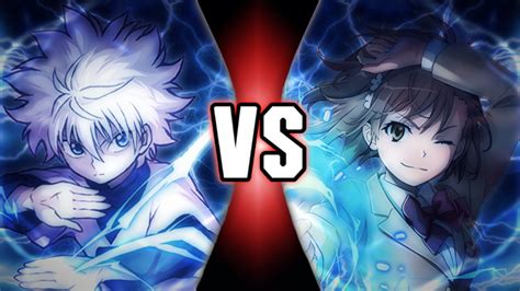 Killua Vs Misaka By Metakagrant On Deviantart