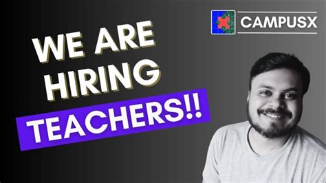 Ansh Arora On Linkedin We Are Hiring Data Science Instructors Remote