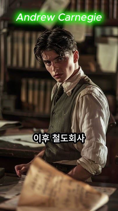 가난을 노력과 성실함으로 극복한 철강왕 앤드류 카네기 Youtube
