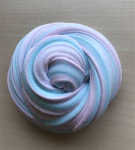 Blissslimecafe Fluffy Slime Slime Floam Slime Swirl