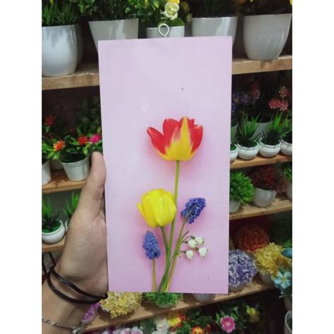 Jual Poster Kayu Tema Bunga Shopee Indonesia