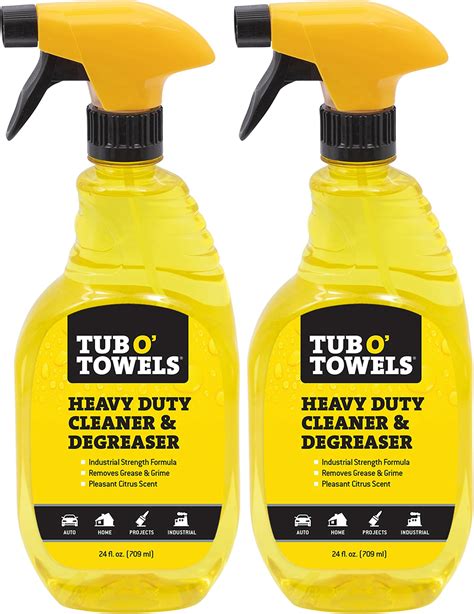 Tub O Towels Heavy Duty Cleaner And Degreaser Spray Helps