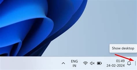 How To Display The Show Desktop Button On The Windows Taskbar AnonyViet English Version