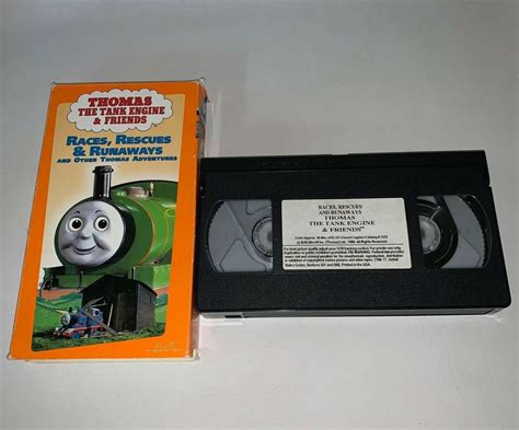 Thomas The Tank Engine And Friends Vhs Races Rescues And Runaways Alec Baldwin