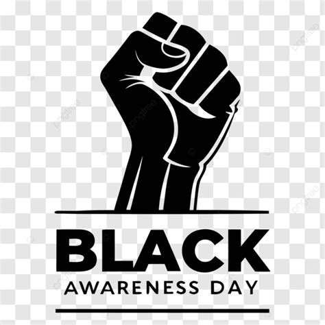 Black Awareness Day Logo Black Awareness Day Awareness Black Png