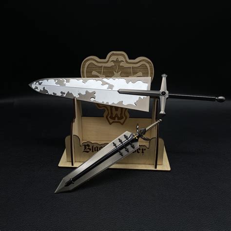 Handmade Demon Greatsword And Demon Dweller Sword Metal Miniature 16