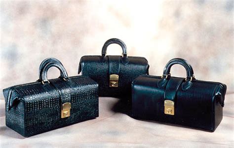 Euro Physicians Bag 15 Black Alligator Occupational