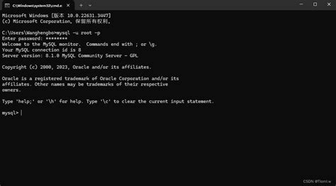 在windows上安装mysql并创建数据库与表：步骤详解 Csdn博客