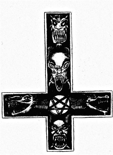 Upside Down Cross Meaning Gothic At Makayla Hampton Blog