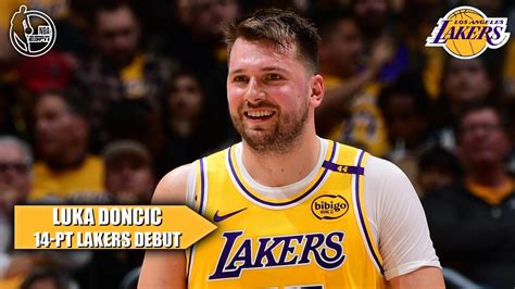 Highlights From Luka Doncics Lakers Debut 🔥 Nba On Espn Youtube
