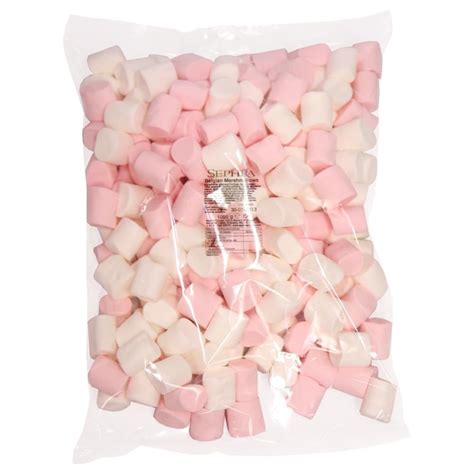 Sephra Large Marshmallows 1kg Bulk Bag Gluten Free Chunky Barbeque