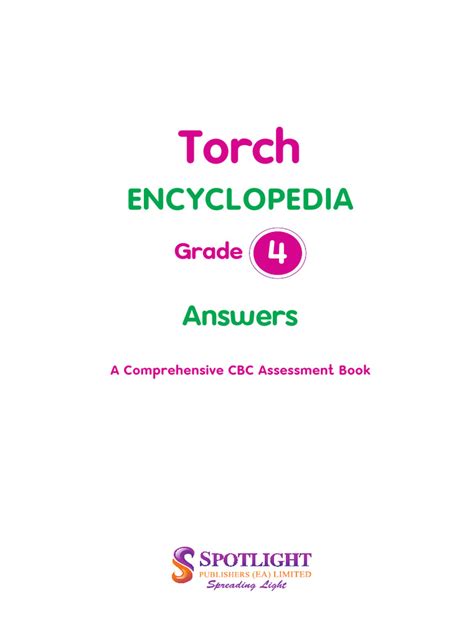 Encyclopedia Grade 4 Answers Pdf