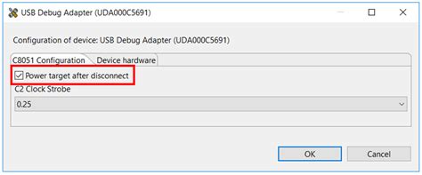 Powering Target Boards With A Usb Debug Adapter Does Not Work With