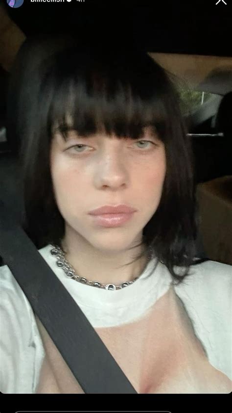 Billie Being Cute Billie Billie Eilish Celebs