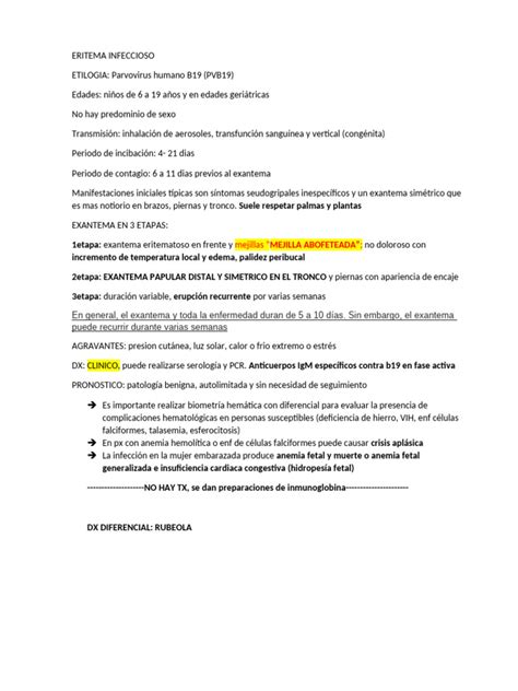 Eritema Infeccioso Pdf