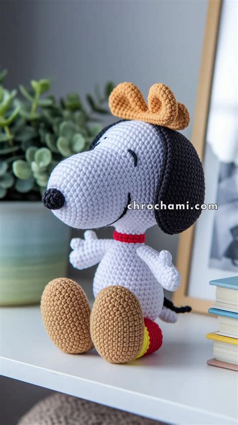 Amigurumi Snoopy Free Crochet Pattern