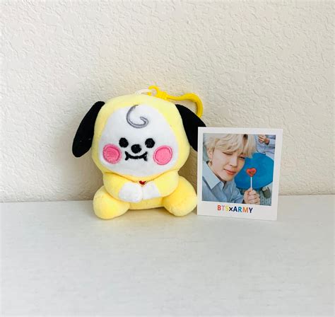 Customized Bt21 Plush Keychain Bt21 Backpack Keychain Bt21 Etsy