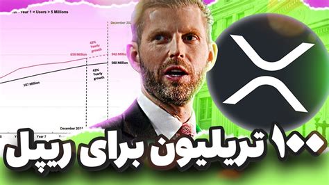 اریک ترامپ یه پیام خیلی مهم برای دارندگان ایکس آر پی منتشر کرده Youtube
