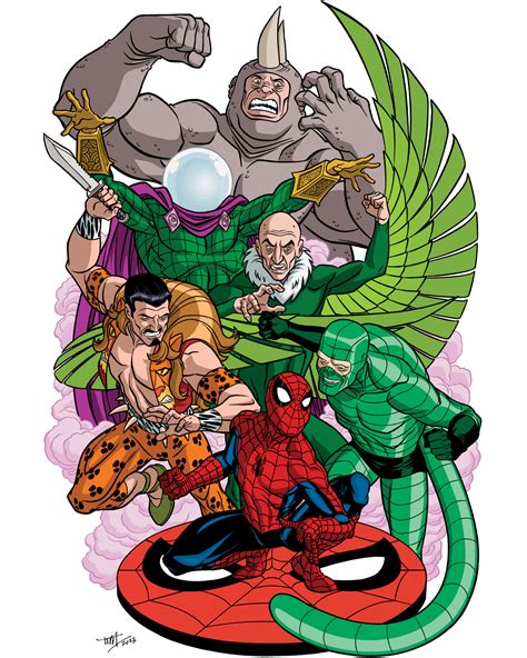 Spider Man Villains 2 By Timlevins On Deviantart