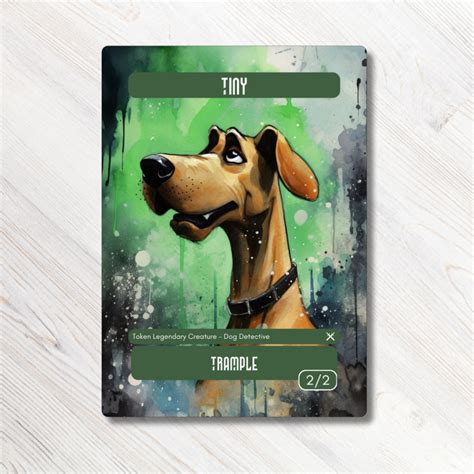 Mtg Proxy Token Tiny Scooby