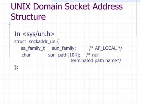 PPT Advanced Sockets API II PowerPoint Presentation Free Download ID 4414042