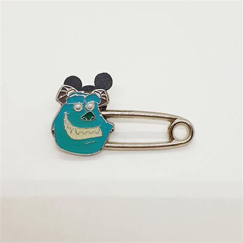 2015 Sulley Safety Disney Pin Walt Disney World Enamel Pin Vintage