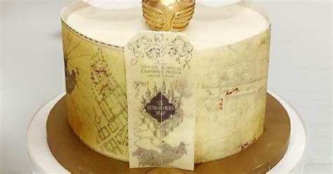 Marauders Map Cake For Harry Potter Fans Album On Imgur