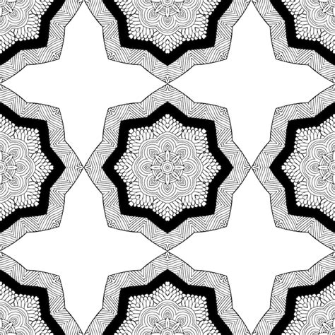 Premium Vector Seamless Geometric Pattern In Oriental Style