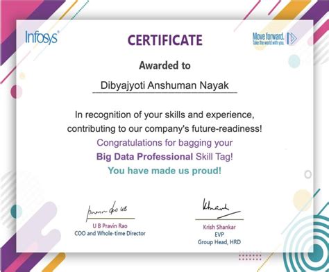 Dibyajyoti Anshuman Nayak On Linkedin Bigdata Learning Infosys