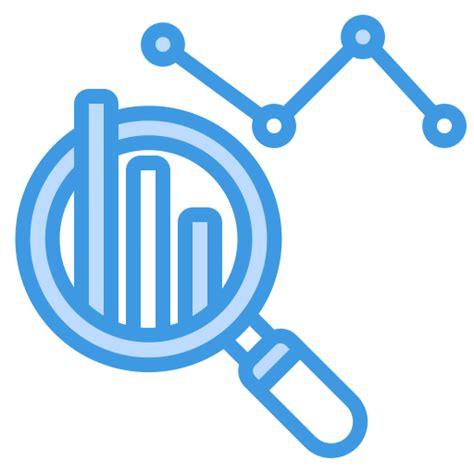 Analytics Generic Blue Icon
