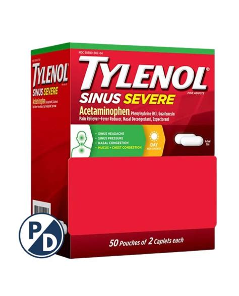 Tylenol Sinus Severe Display