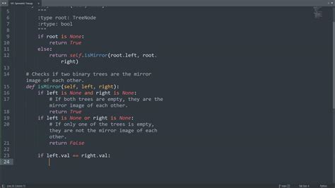 Leetcode 101 Symmetric Tree In Python Python Leetcode Python