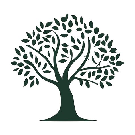 Premium Vector Tree Monogram Logo Vector 10