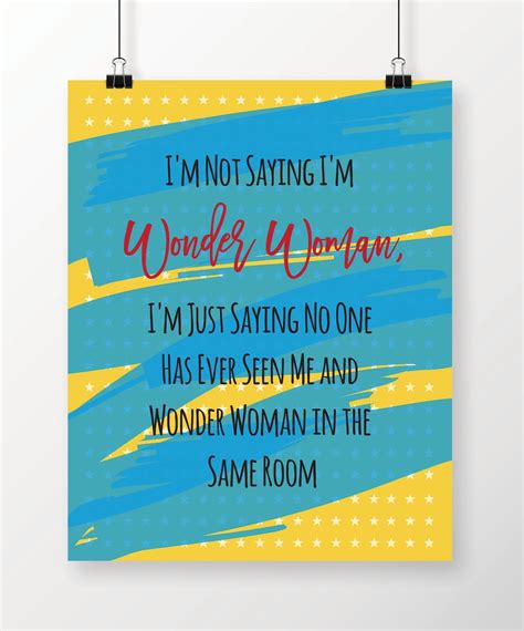 Wonder Woman Art Print T For Her Superhero Comic Art
