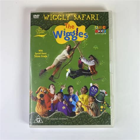 The Wiggles Wiggly Safari Dvd 2002 Region 4 Anthony Field Emma