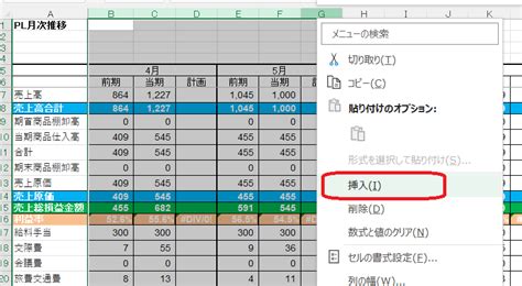 エクセル月次推移表で経営数値の年間の着地予測値を簡単に算出 ジム楽