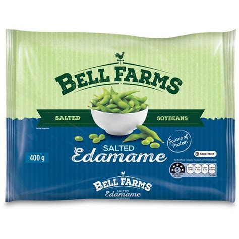Bell Farms Salted Edamame 400g Zula Getz