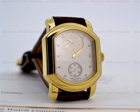 18528 Tiffany Tiffany Mark Regulator 18k Yellow Gold European Watch Company